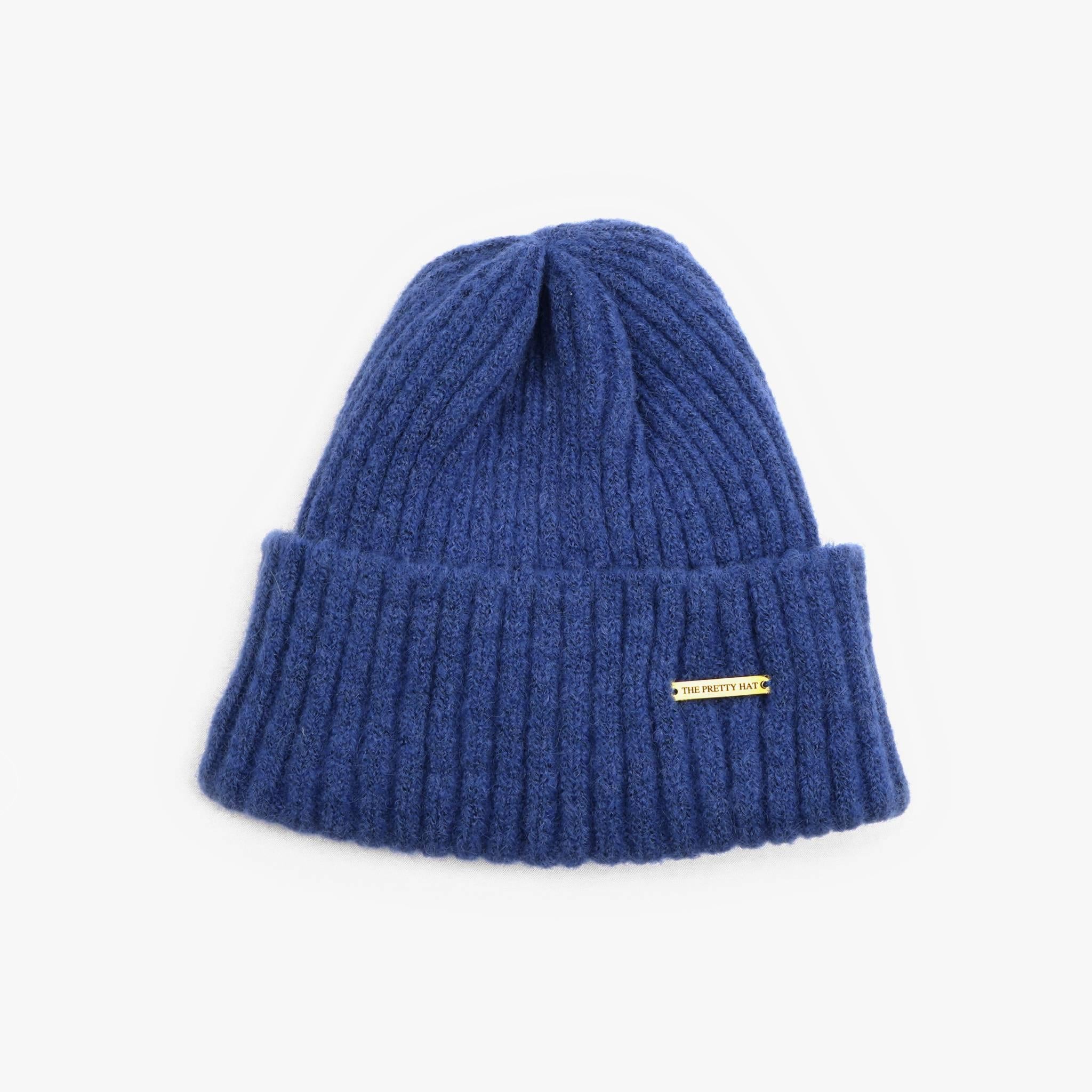 Coco Satin Lined Kids Beanie - Royal Blue (Age 2-4) – The Pretty Hat